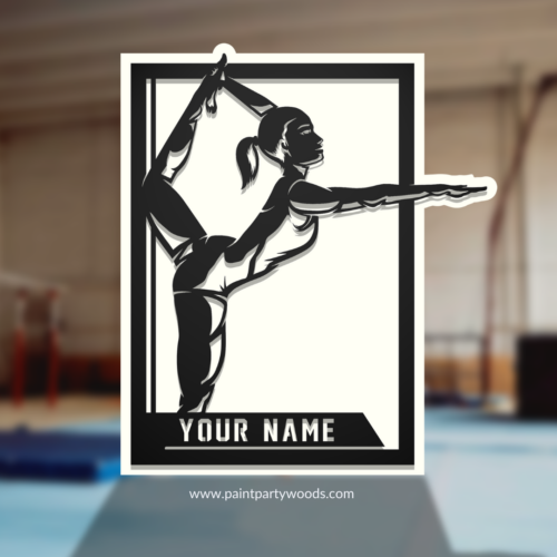 Personalized Gymnastics Signage - MyMakerScape