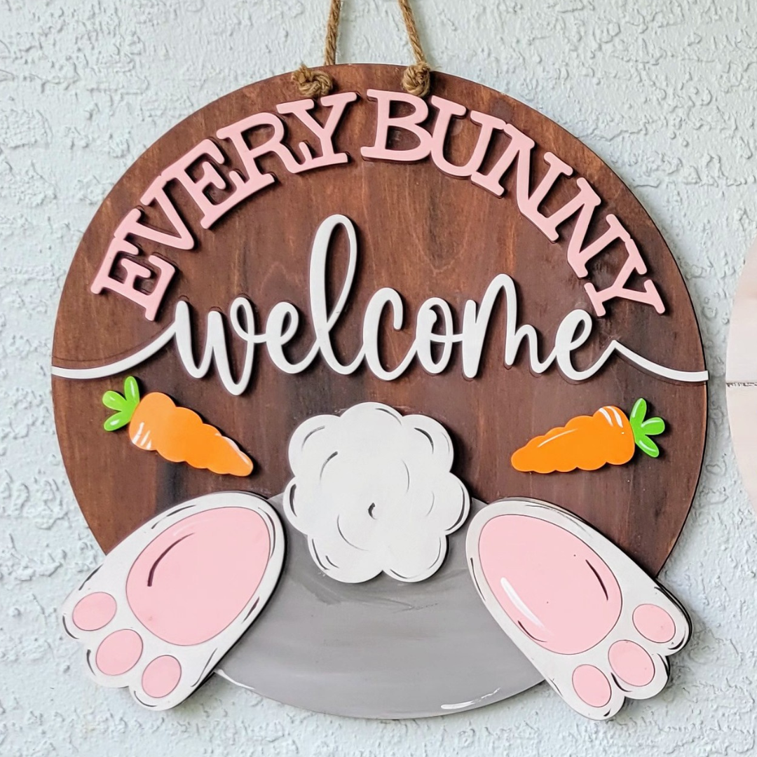 Every Bunny Welcome DIY kit - MyMakerscape